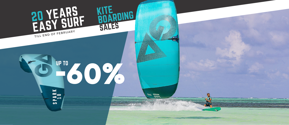 Kitesurfing, Windsurfing, SUP & Wetsuits - EASY SURF Shop