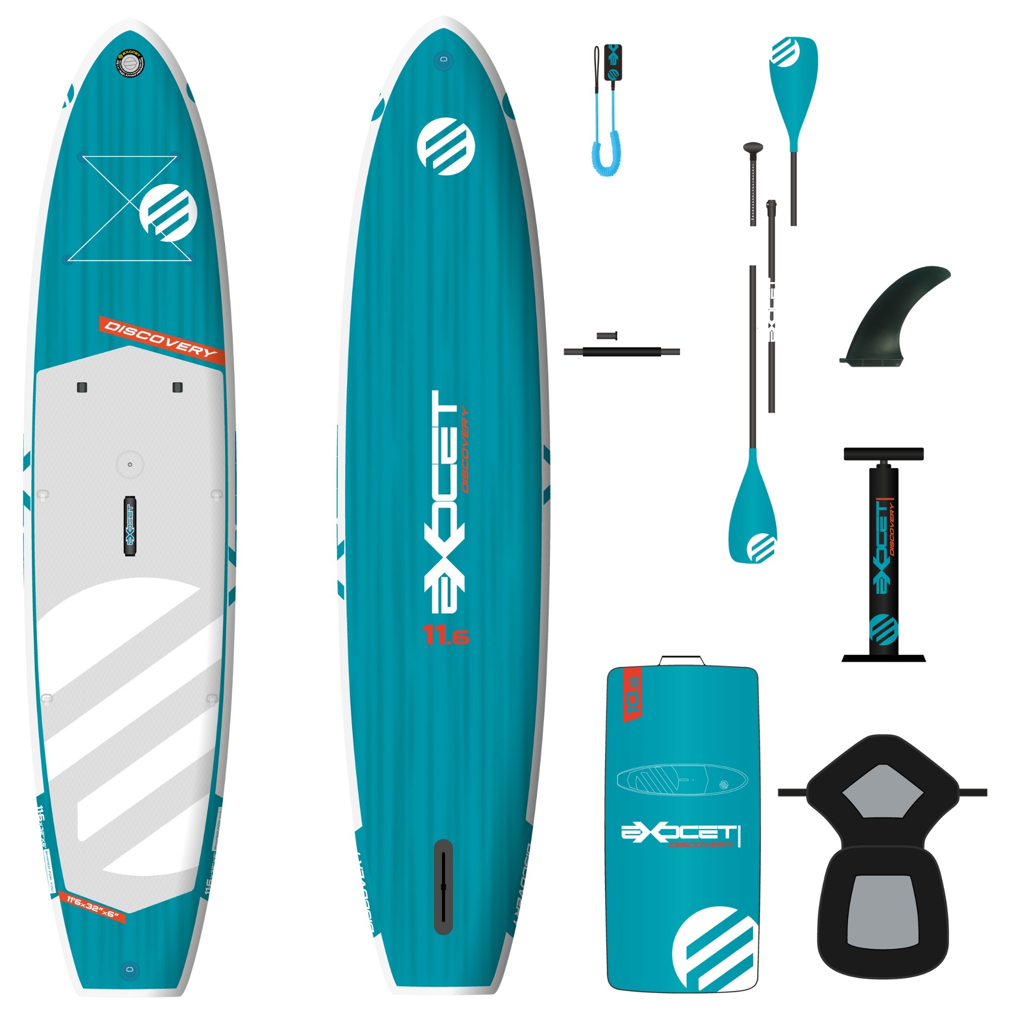Pompowana deska SUP Exocet Discovery Premium - Cena - Sklep EASY-surfshop