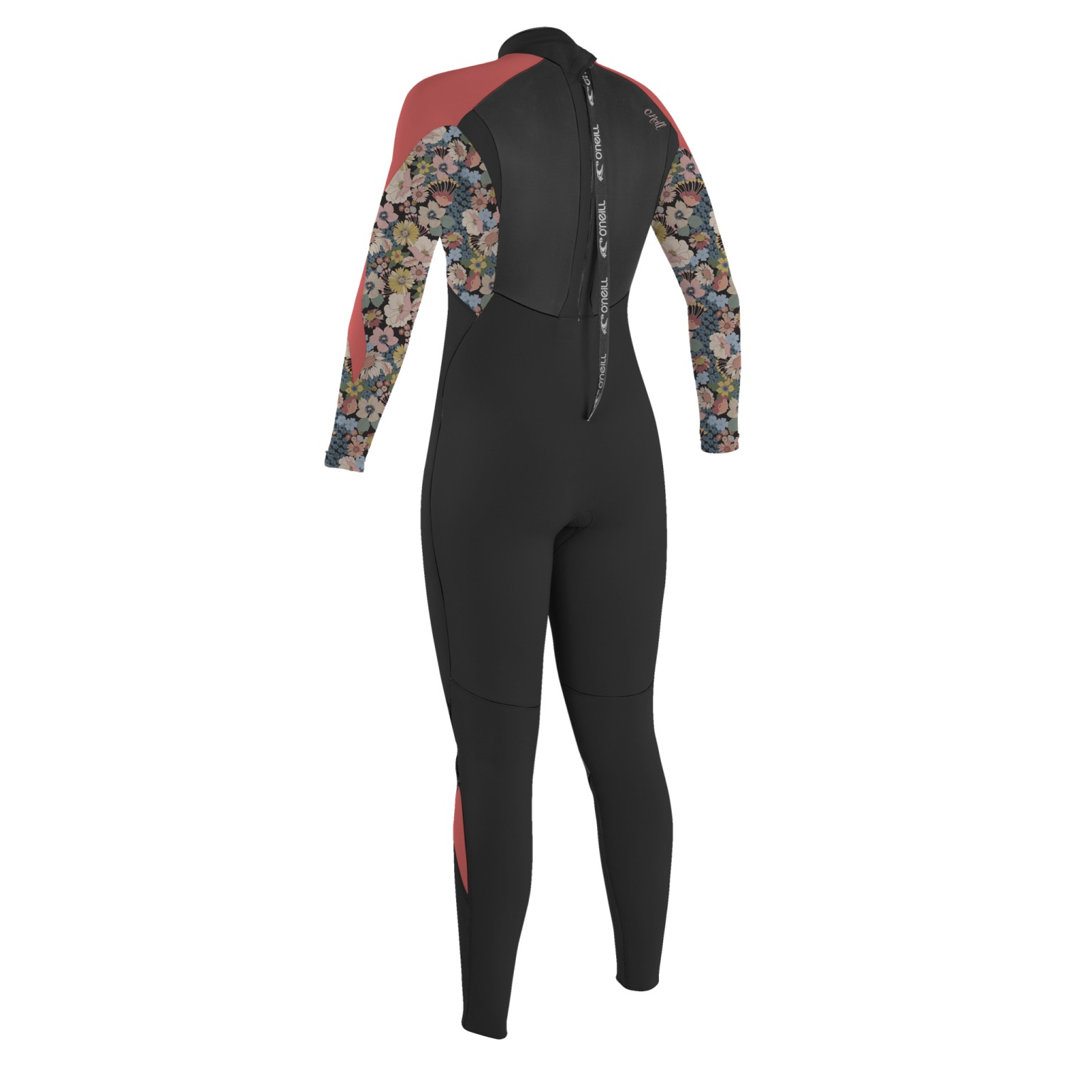 Girls wetsuit O'Neill Youth Epic 4/3 Back Zip Full Black/Twiggy/Tea ...