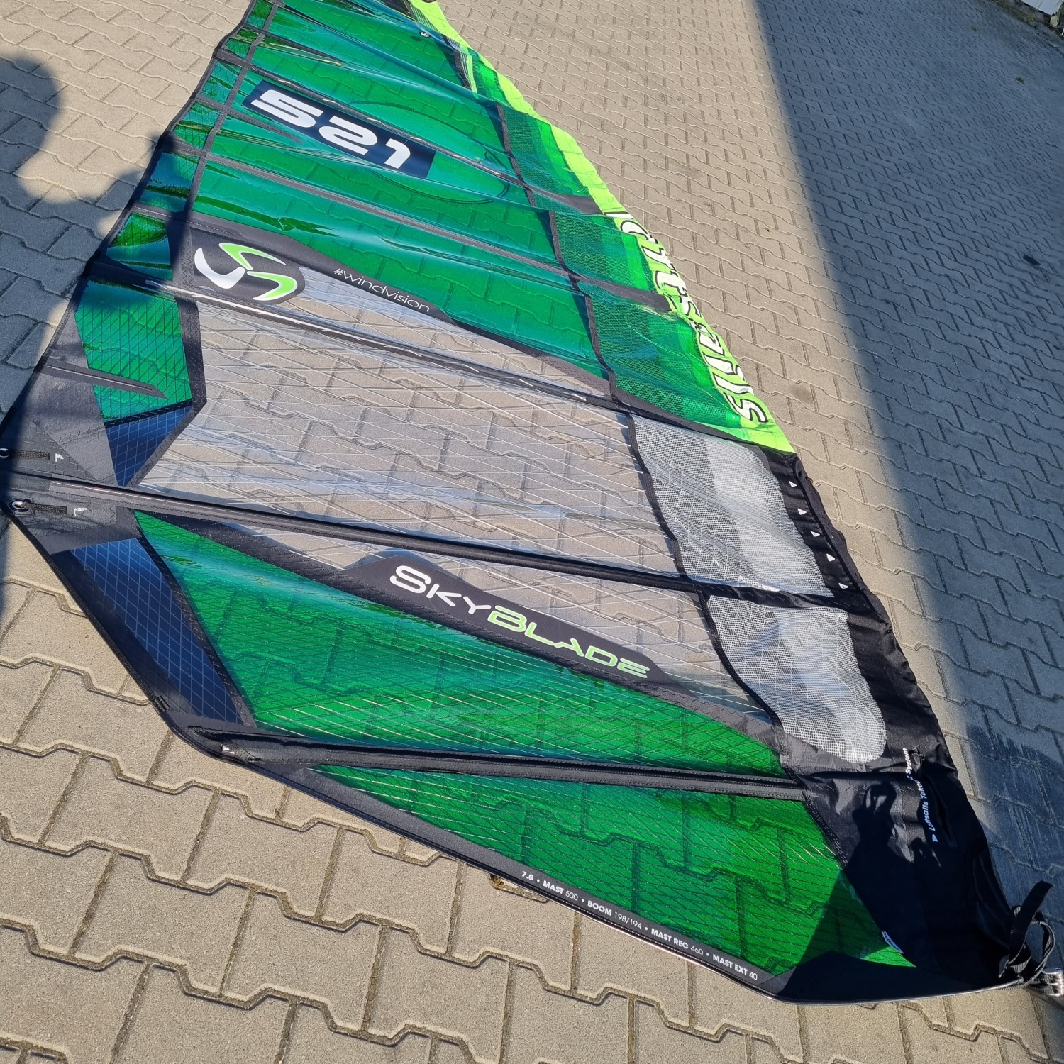 LOFTSAILS Windsurf sail Skyblade 7.0 Green 2022 - Price, Reviews - EASY ...